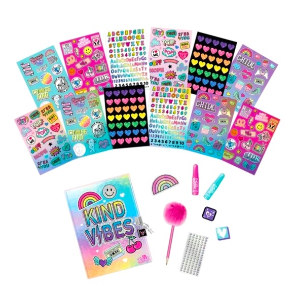 Justice | Toys | Justice Kind Vibes 23 Piece Journal Gift Set | Poshmark